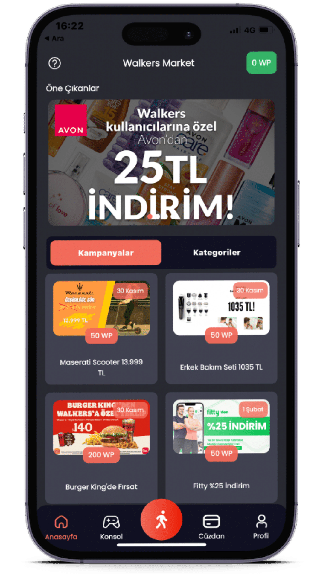 Walkers: Yürüyüş & Adımsayar - Walkers